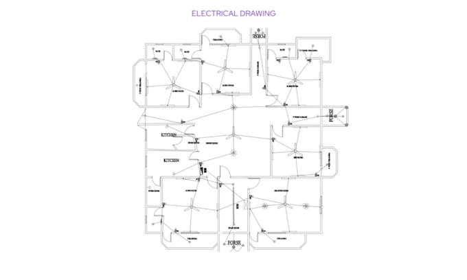 Create floor plan,structural drawing,electrical drawing by Draftcrafter ...