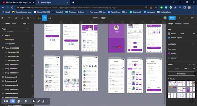 Design apps and admin panel ui ux design in figma by Designwithshoab ...