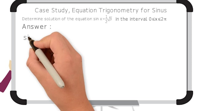 Create a mathematic equation animation video for education by ...