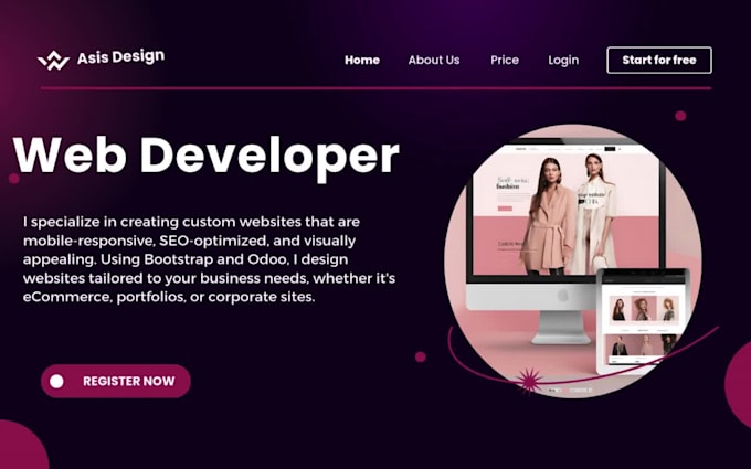 Web development html, css, js by Kittey1 | Fiverr