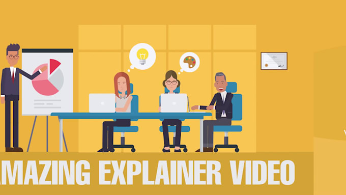 Custom engaging and amazing 2d animated explainer video expert by ...