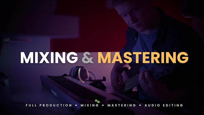 Professionally mix and master your music by Antano_music | Fiverr