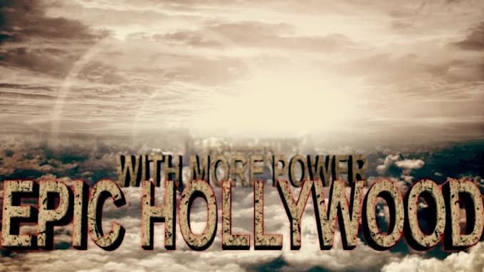 Create this epic hollywood cinematic intro by Vegas161 | Fiverr