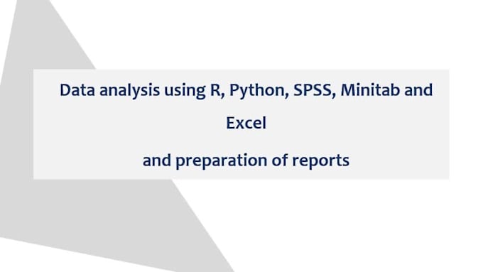 Analyze data and prepare reports by Rasivira | Fiverr
