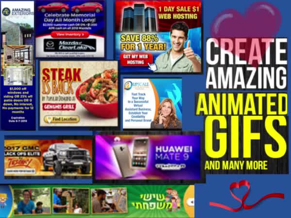 Create animated banner, ads or image gif for you by Sufi_farooq | Fiverr