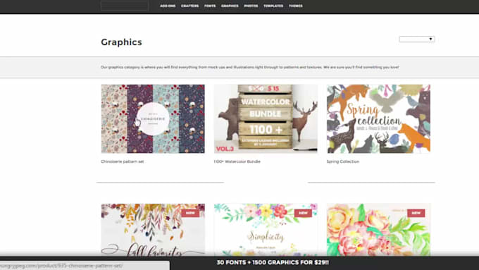 Give you a great graphic design with thehungryjpeg by Benabdelkrim | Fiverr