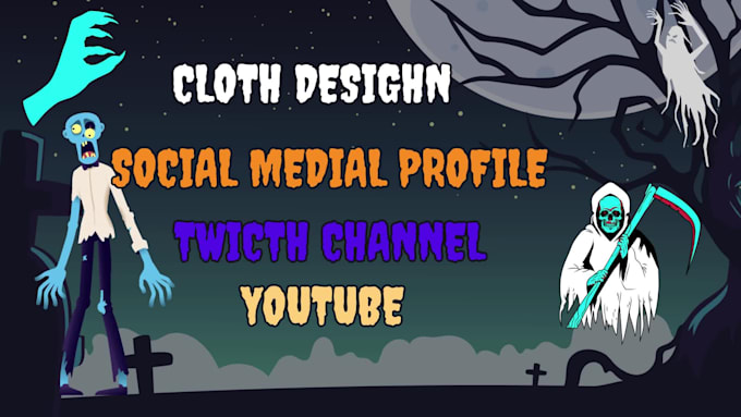 Create custom scary, horror, heavy, death metal logo design by ...