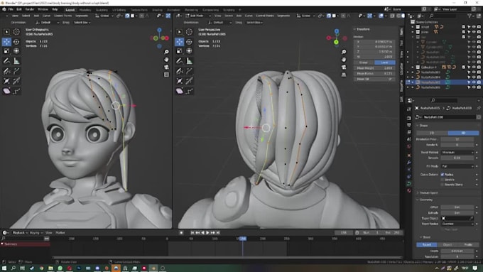 Recreate your 2d character into 3d by Mandji | Fiverr