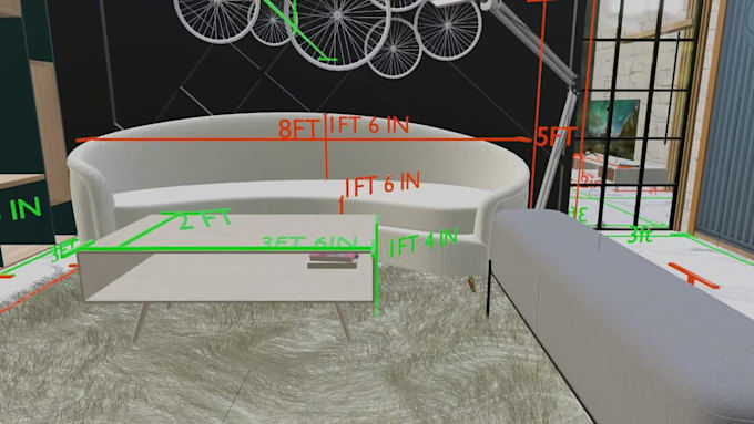 Design your dream room interior in 3d by Anahad_kanade | Fiverr