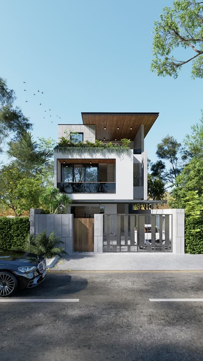 Render high quality interior exterior architectural visualizations by ...