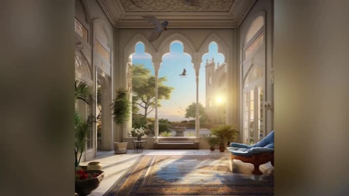 Design architecture ai rendering using midjourney by Melinasghari | Fiverr