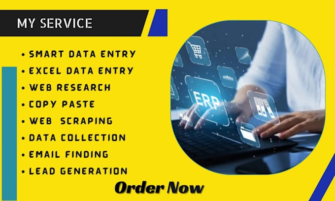 Do smart data entry and virtual assistant services by Tanin7337 | Fiverr
