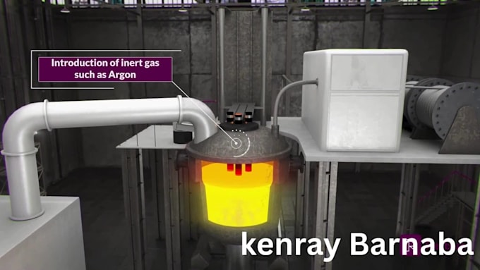 Do 3d industrial animation 3d factory animation 3d technical animation ...