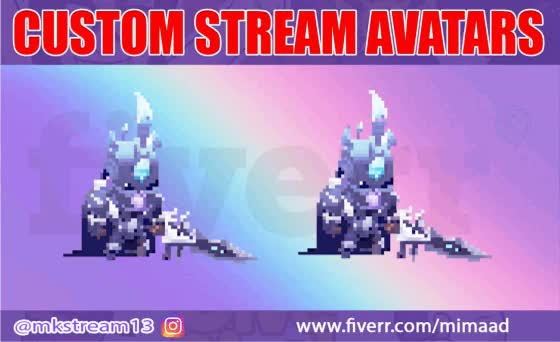 Create custom special avatars for stream avatars by Mimaad | Fiverr