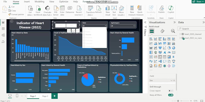 Create interactive dashboard and reports in excel and power bi by ...