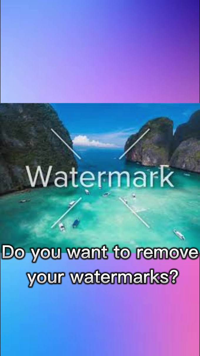 Remove background and watermark placement by Flassy00 | Fiverr