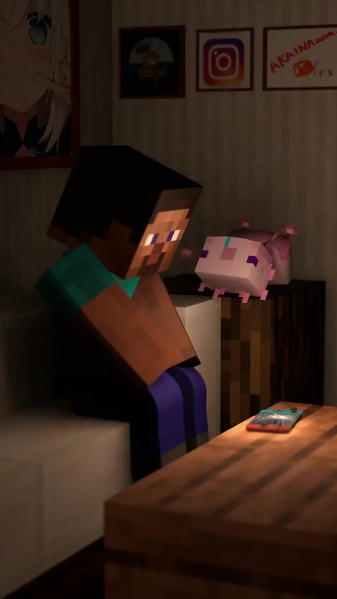 Create high quality minecraft animation, minecraft thumbnails for your ...