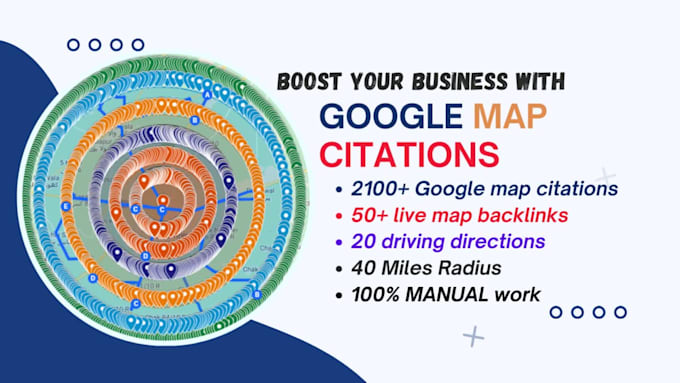 Do 2100 google map citations manually for local business seo by Rma ...