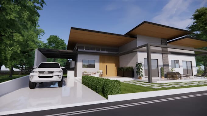 Model and render your floor plans in sketchup and enscape by Gadot_shem ...