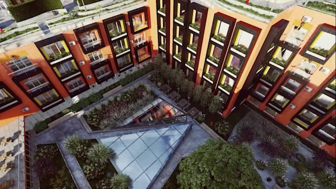 Model and create photorealistic architectural 3d rendering by ...