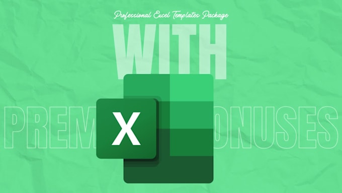 Deliver premium excel templates collection by Nervai | Fiverr