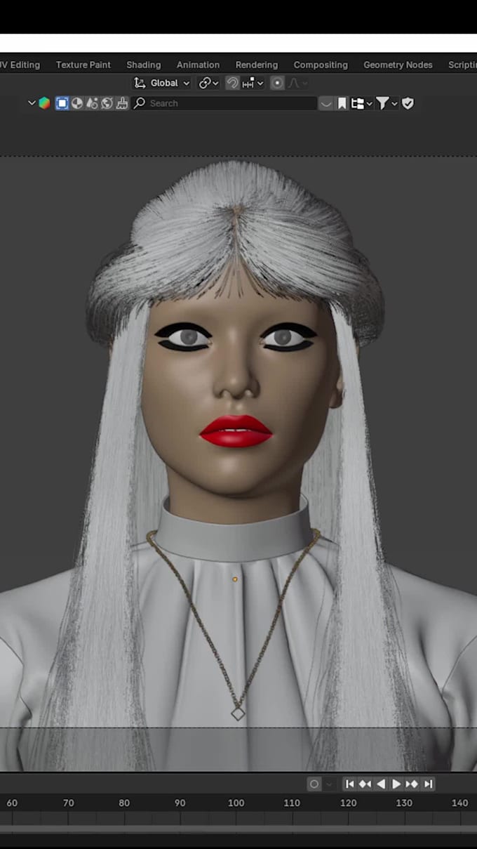 Create realistic 3d character for game and animation by Zubairnaeem458 ...