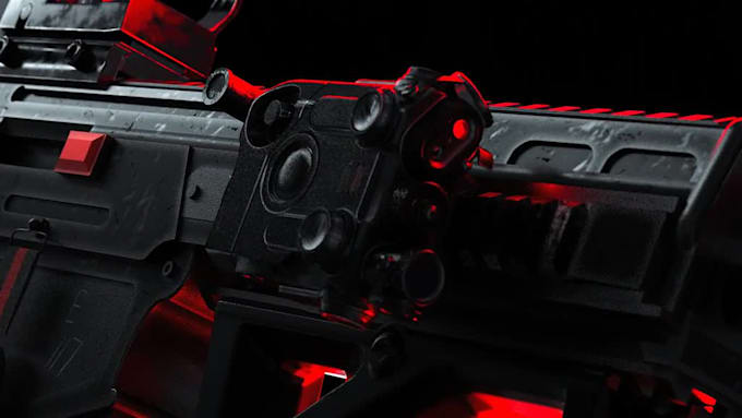 Render 3d gun model 3d viewmodel animation 3d fps animation 3d weapon ...