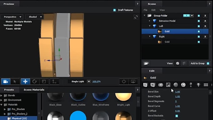Create amazing golden metallic logo animation by Farooq_fa | Fiverr