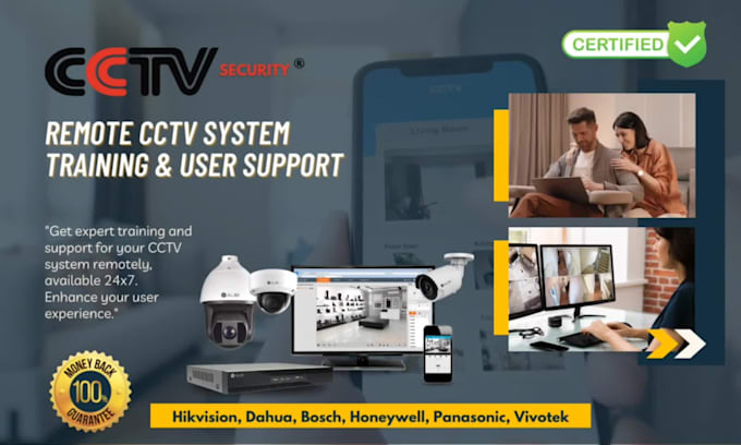 Do remote cctv system training and user support by Cctv_security | Fiverr