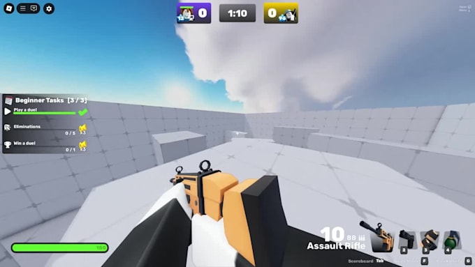 Play fps games with you in roblox like rivals, arsenal by Archaxl | Fiverr