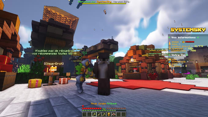 Design custom menus and 3d models for your minecraft server by Marthoov ...