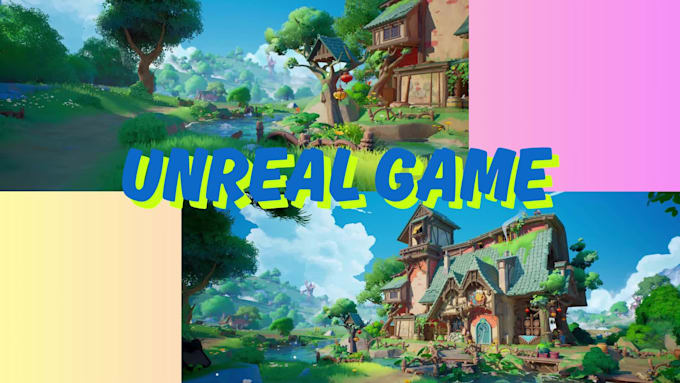 Build and develop game, unreal engine game, unity game, 2d 3d model character by Melinaisrael ...