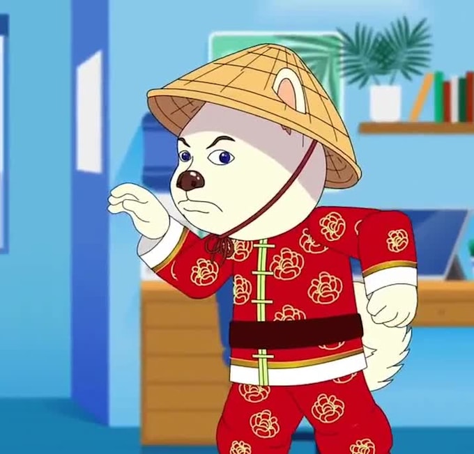 Do crypto meme coin funny meme art 2d animation crypto logo meme coin ...