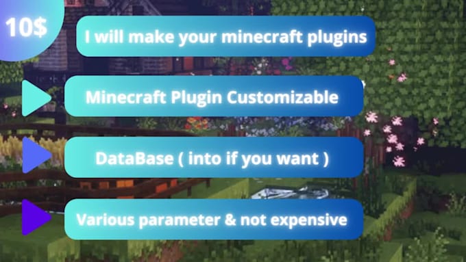 Make your minecraft plugins by Onthetrapboy | Fiverr