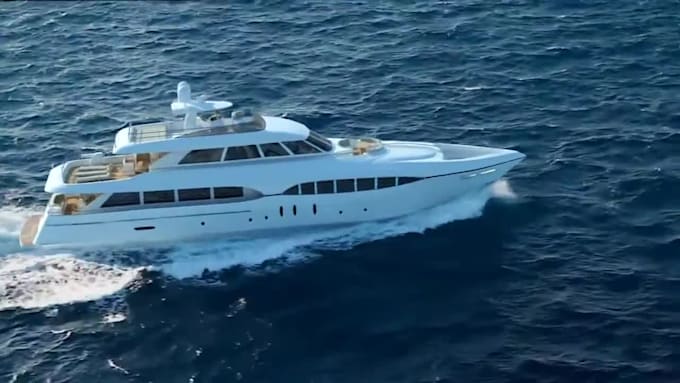 Model and animate 3d boats and yachts with ocean simulation by ...