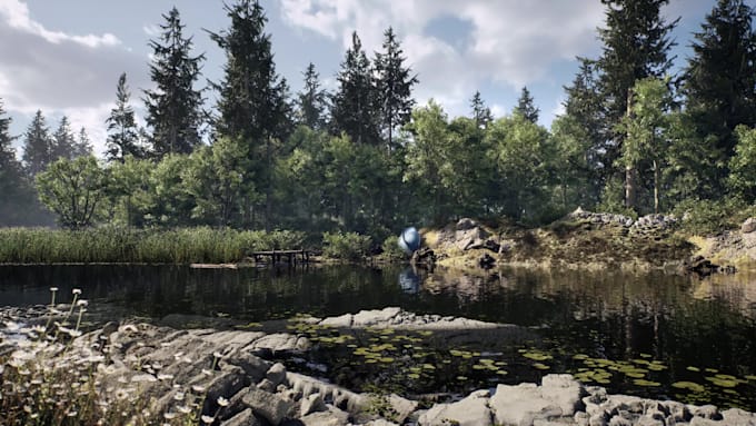 Create highly detailed 3d game ready environments in unreal engine, world map by Davi_brunuh ...
