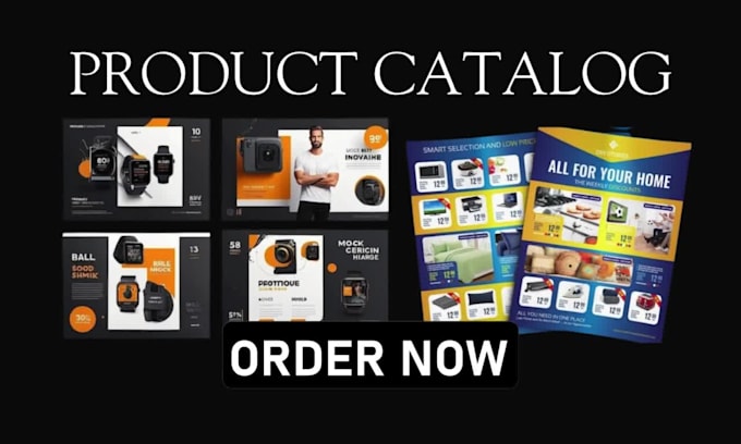 Design canva product catalog digital brochure magazine layout lookbook ...