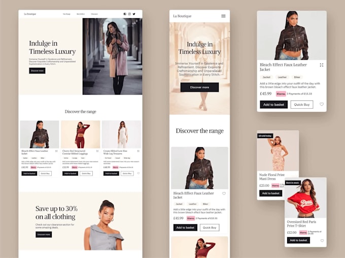 Design and develop a framer website or landing page by Ee_digital | Fiverr