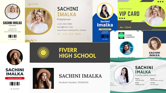 Create a unique name card for you by Sachini_imalka | Fiverr