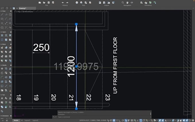 Redraw any drawing 2d from images, pdf, sketch to autocad by Frachman | Fiverr