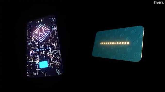 Create nft animation, 3d animation, nft card, 3d nft animation by ...