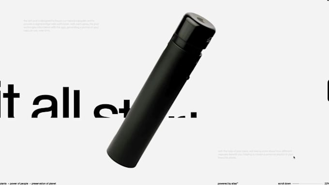3d Animated Website Interactive Threejs Website Gsap Webgl 3d Spline