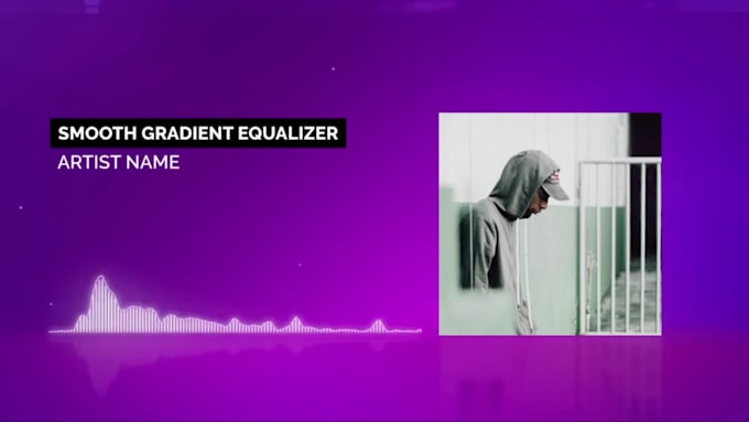 Create a smooth gradient equalizer by Edmmovement | Fiverr