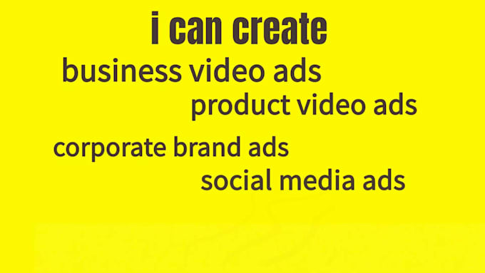 Create brand and business commercial video ads by Shaantah | Fiverr