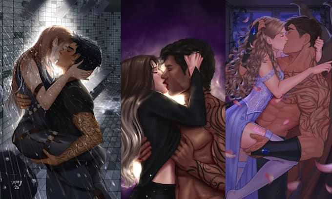 Design nsfw mafia dark fiction romance shifter spicy novel book cover art by Demilade_mafia | Fiverr