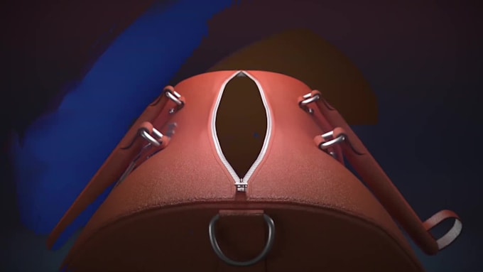 Do 3d bag animation, 3d cgi animation, bag animation, 3d fashion ...