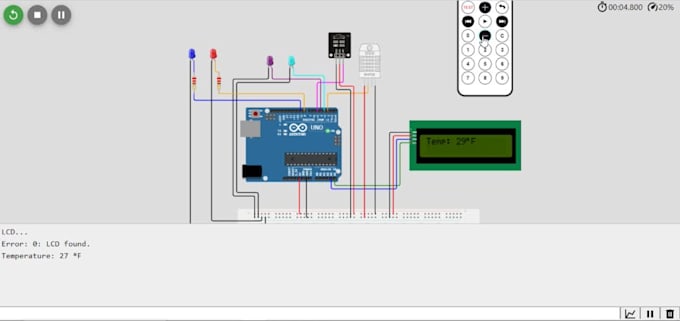 Provide arduino codes, simulations, diagrams, consultance by ...