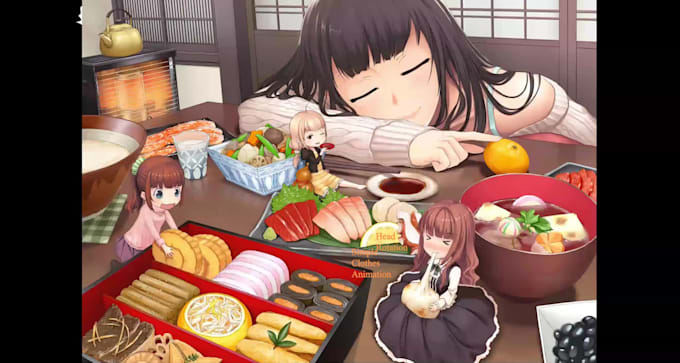 Animate your anime style wallpaper or art by Dannayy | Fiverr