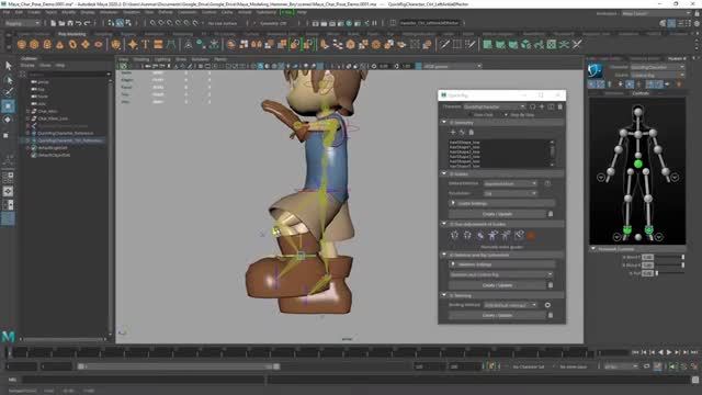Blender rig model,ue5 rig, control ue rig,artkit facial, animaze 3d rigging by Ridbibat | Fiverr