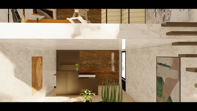 Make a 3d rendering in cinematic style architectural video by Danielcepe_ | Fiverr